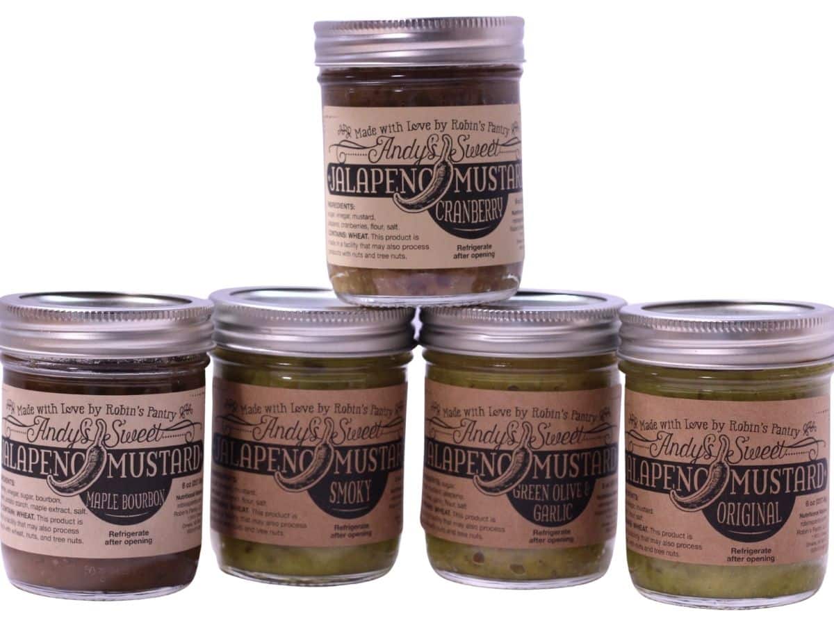 Andy's Sweet Jalapeno Mustard - From Nebraska Gift Shop
