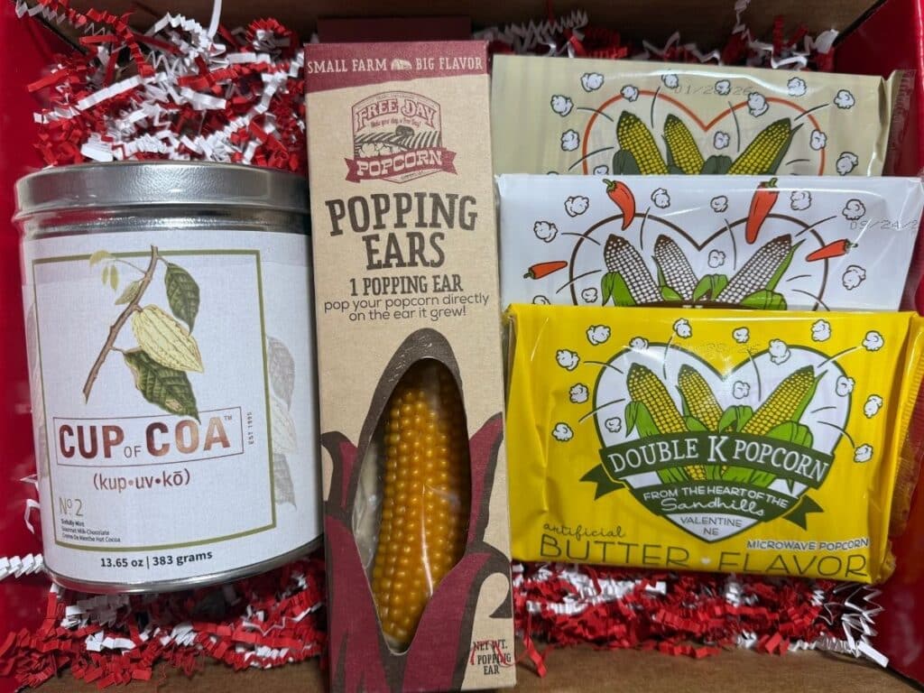 Sip-N-Pop Gift Box - From Nebraska Gift Shop